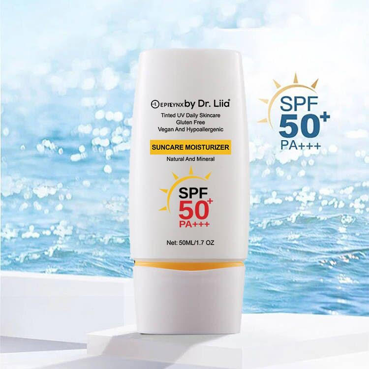 SPF 50 Mineral sunscreen for gluten-free at Epilynx